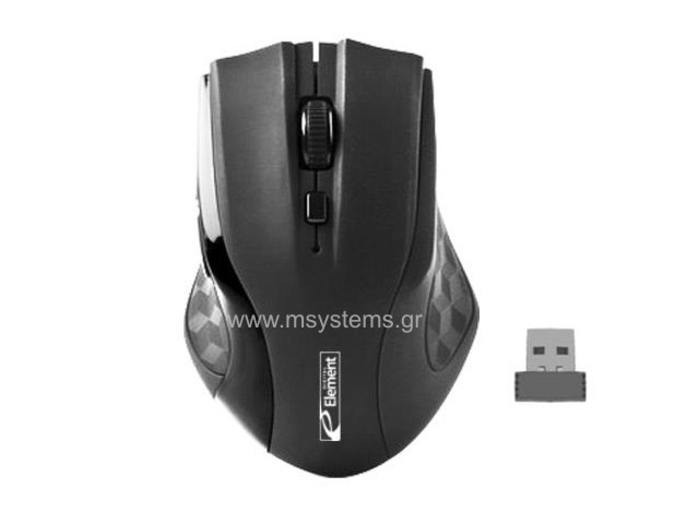 Element Wireless Mouse MS-600K - Black | Ποντίκια | Msystems