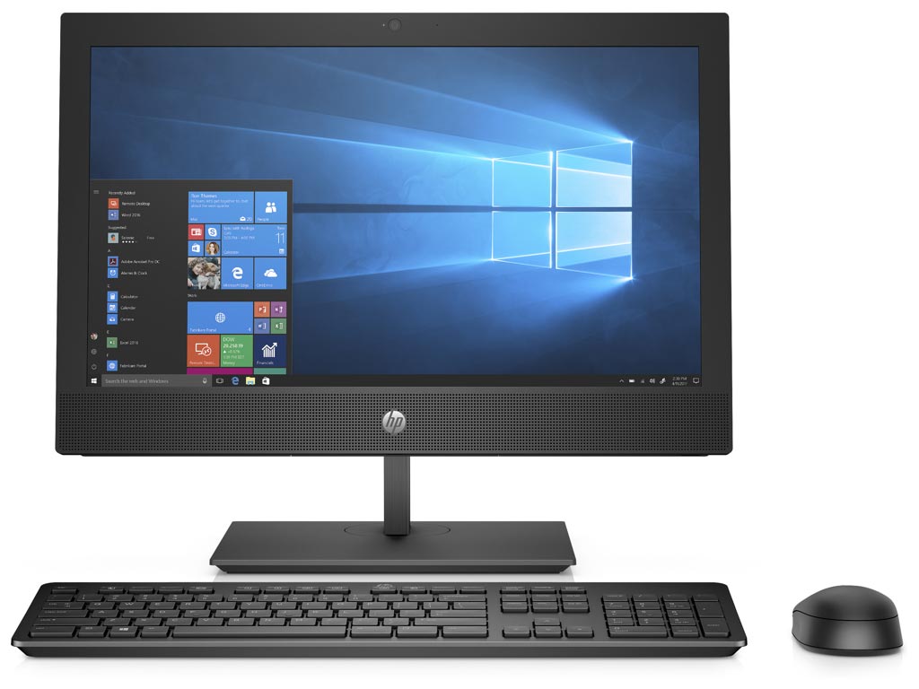 HP ProOne 400 G5 AiO - i5-9500T - 8GB - 256GB SSD - Win 10 Home 7EM57EA ...