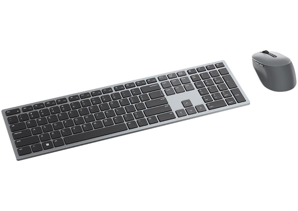 Dell Pro Plus KM7321W Wireless Keyboard and Mouse - GR Layout - Titan ...