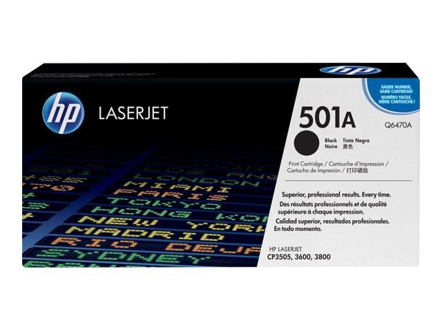 HP Color LaserJet Black Print Toner Q6470A | Toner | Msystems