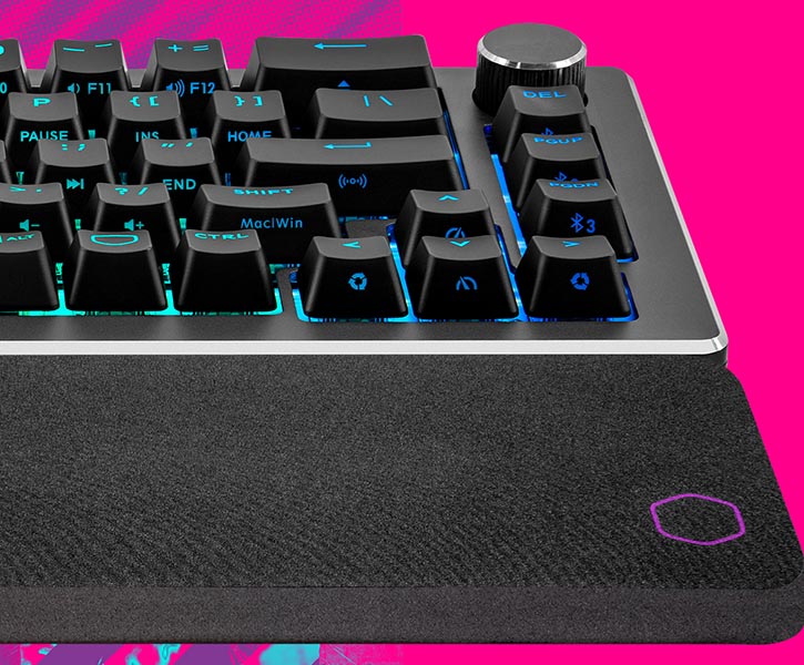 Cooler Master CK721 Wireless Mechanical Gaming Keyboard - Brown Switch ...
