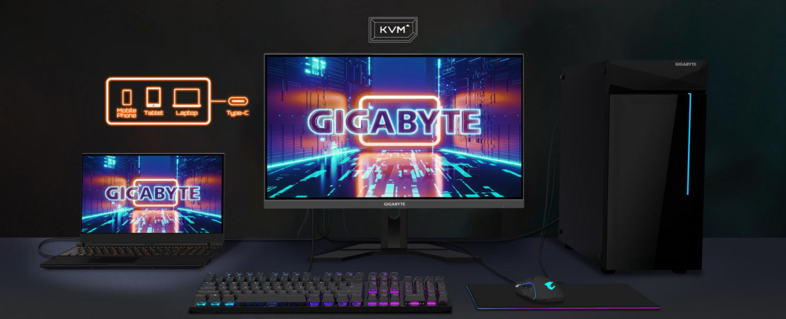 Gigabyte M27Q Quad HD 27¨ Wide LED IPS - 170Hz 0-5ms with FreeSync ...