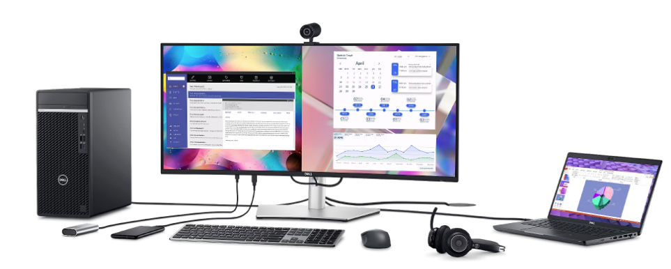 Dell UltraSharp U3824DW Quad HD 38¨ Ultra Wide Curved LED IPS USB-C Hub ...